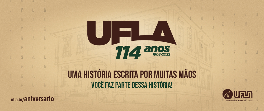 Página Principal - UFLA - Universidade Federal de Lavras